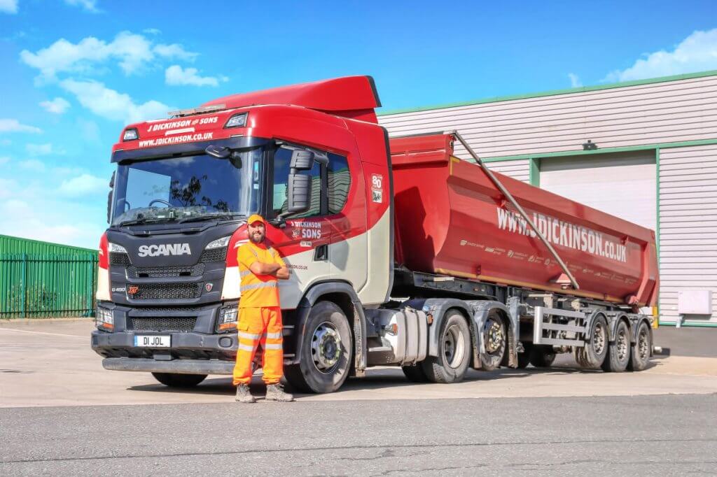 Tipper Lorry Hire Bolton | J Dickinson & Sons