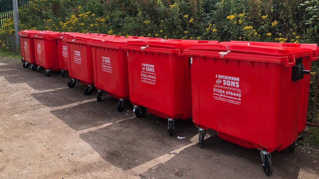 Commercial Bin Hire Manchster | Business Bins Near Me | J Dickinson & Sons